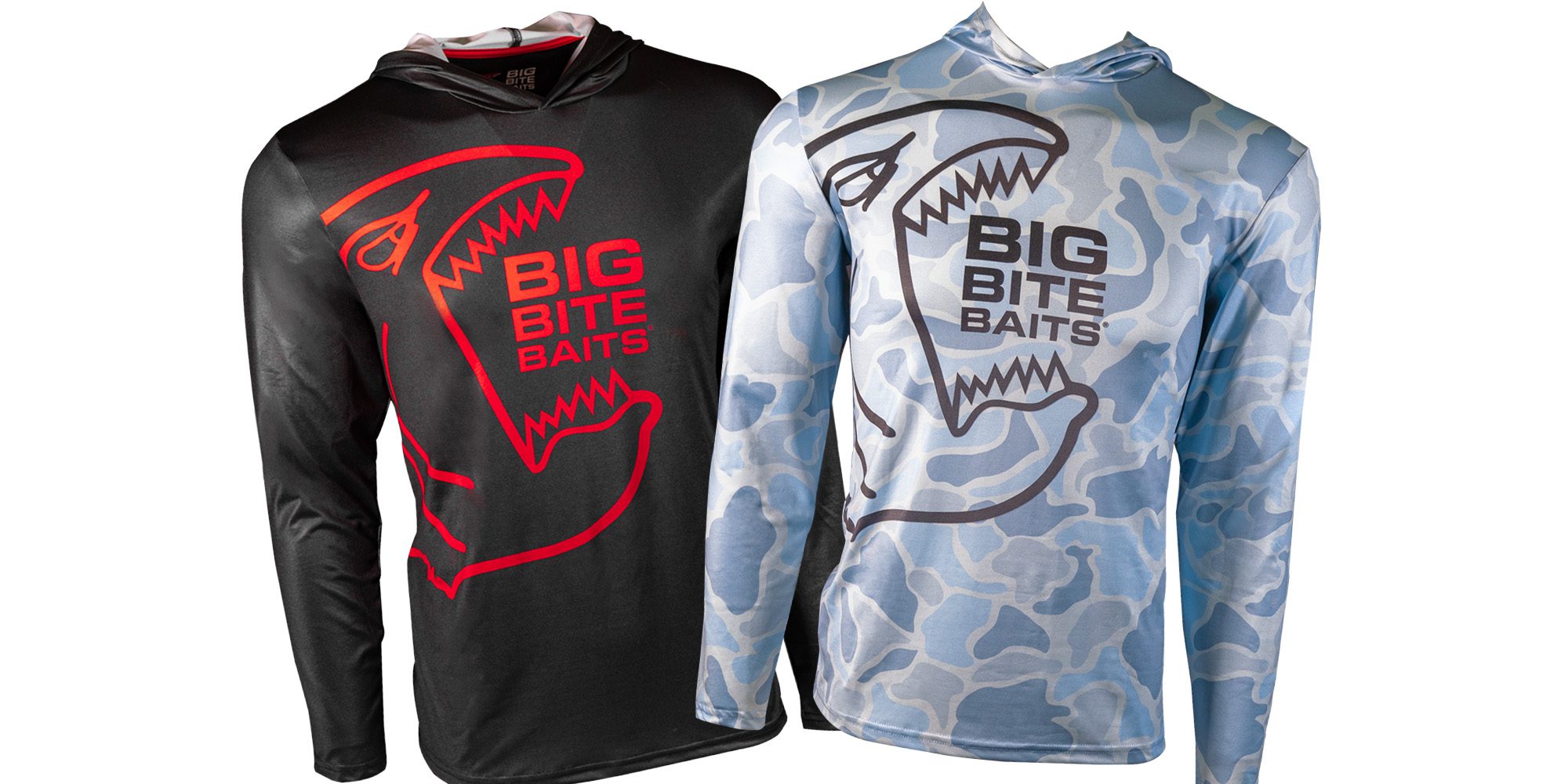 Outline Hooded Performance Shirt - Big Bite Baits